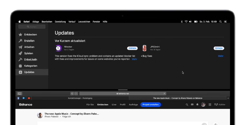 iOS 14 and MacOS 2020 to work as a Hybrid? New render shows both Apple ...