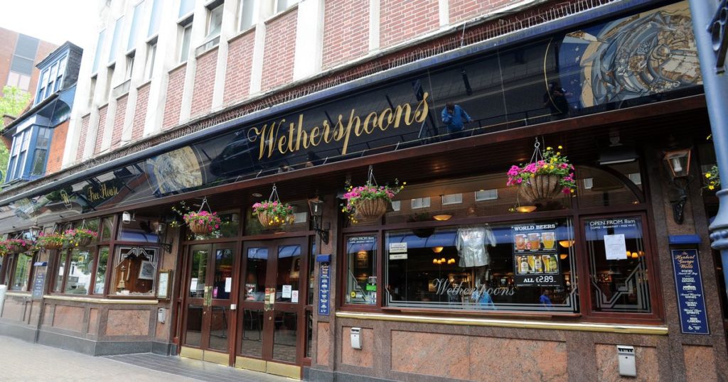 Why is Weatherspoons shutting down? Full List of pubs & bars closing ...