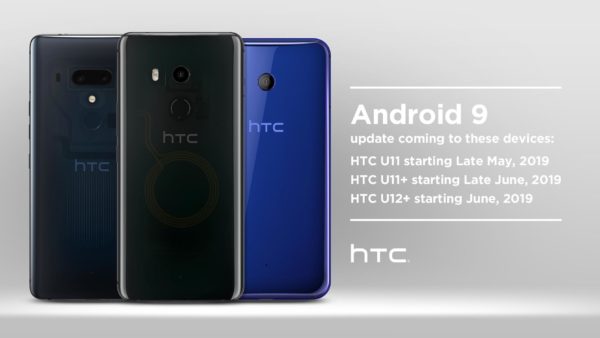 HTC Android 9 Pie update release date revealed OFFICIALLY