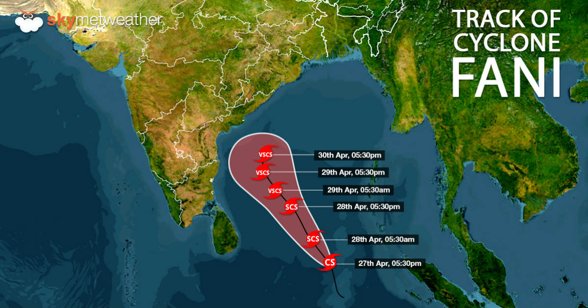 Cyclone Fani path live updates: How to track online