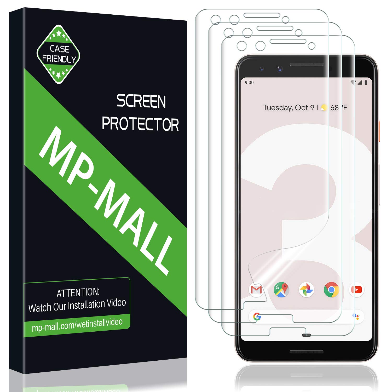 Google Pixel 3 and 3a: Top screen protectors compared