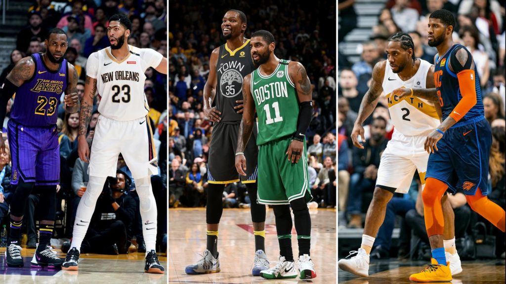NBA Power Duos: Kevin-Kyrie, LeBron-Anthony, Leonard-George, Curry ...