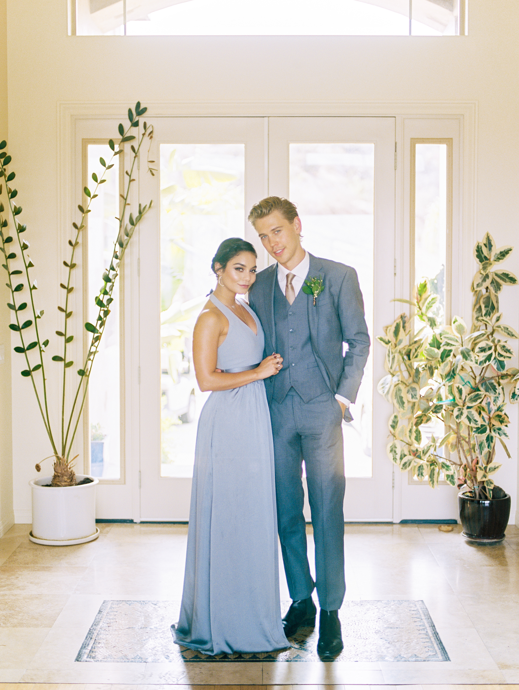 Austin Butler and Venesssa Hudgens celebrate his Elvis Success