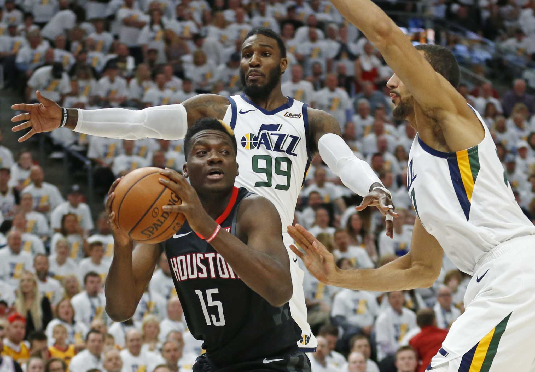 Houston Rockets vs. Utah Jazz Happens On Twitter After Clint Capela and ...