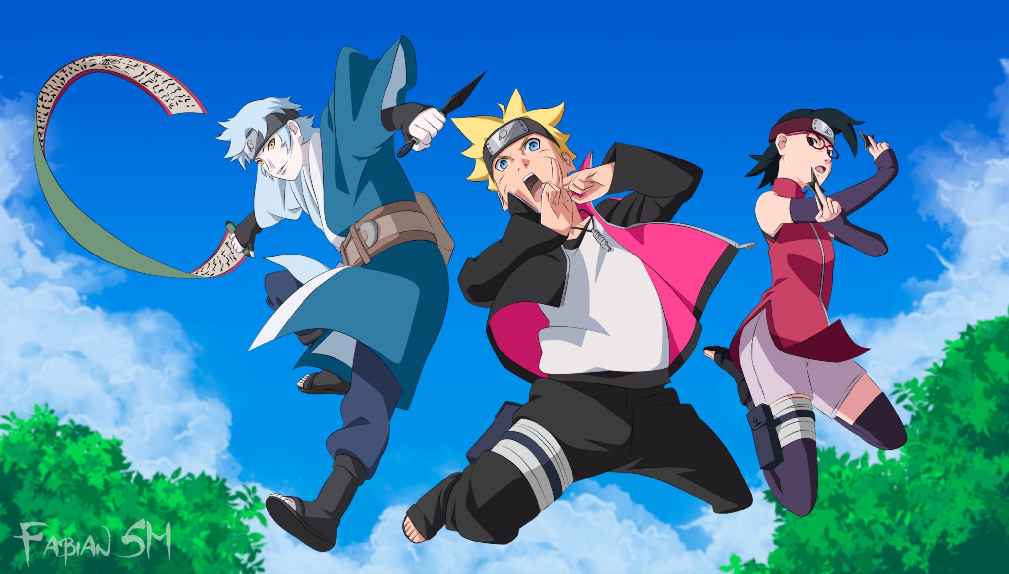 Boruto Chapter 45 Raw Scans Leaks, Spoilers: Amado helps Momoshiki to ...
