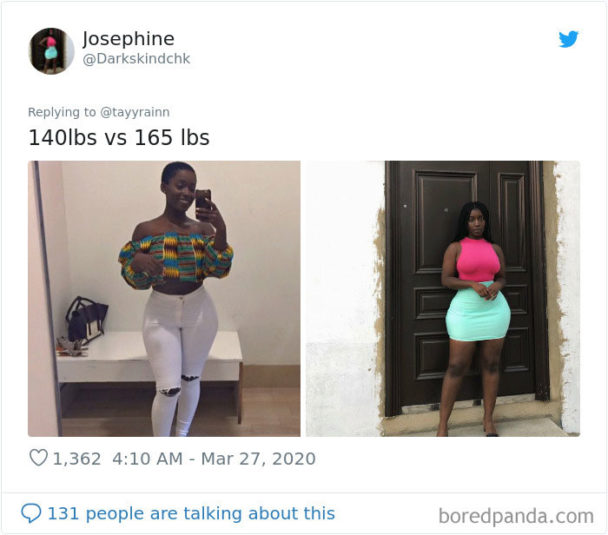Women Post Before And After Weight Gain Pics to Celebrate Self Love