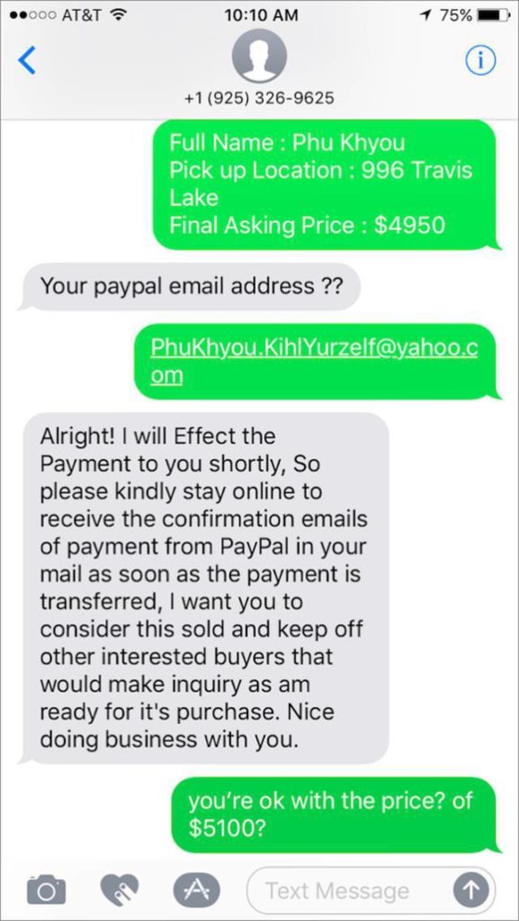 Man Brutally Destroys Craigslist Scammer At His Own Game