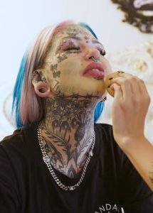 'Dragon girl' spends $120k on body modifications - 'I hated the old ...