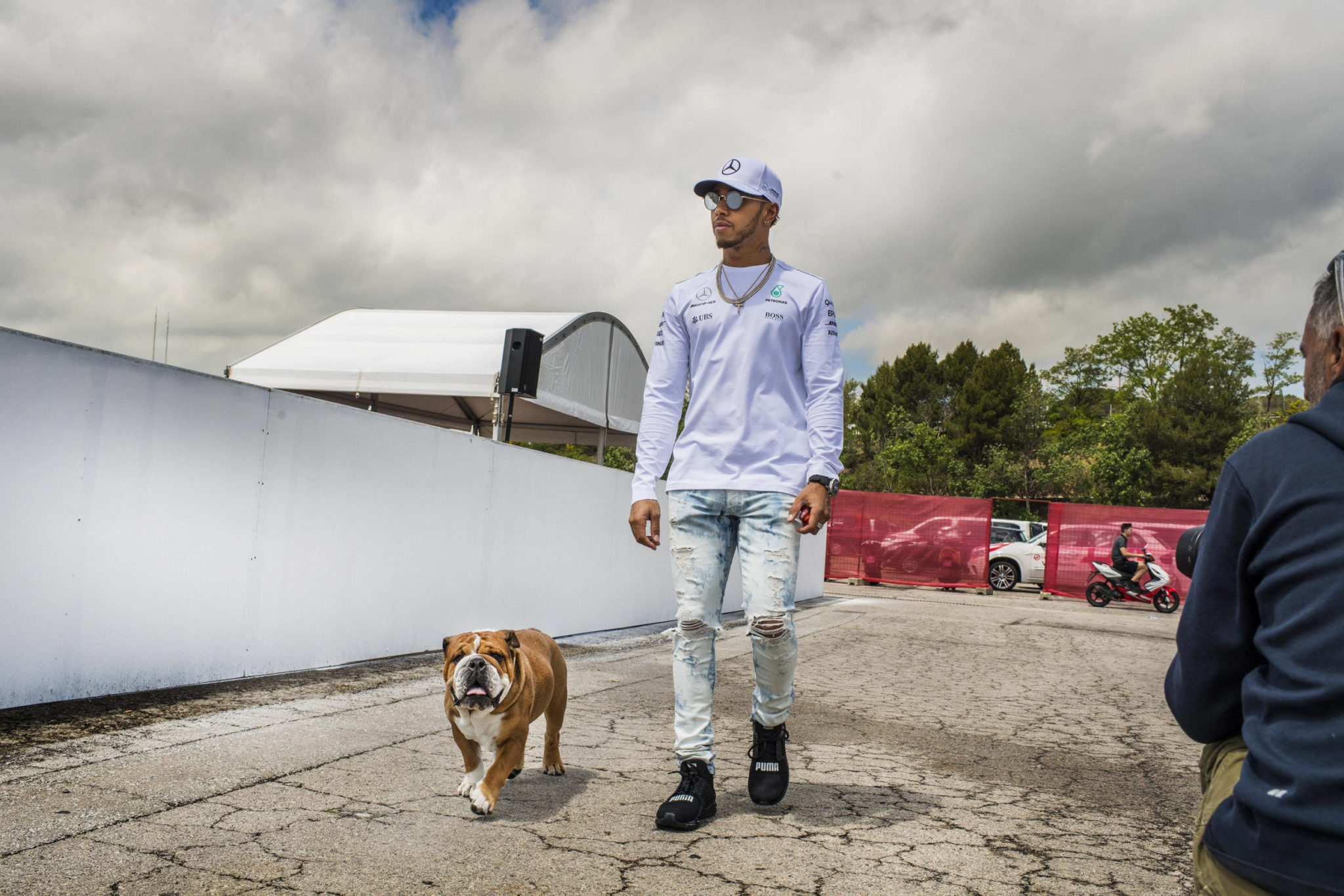 Lewis Hamilton says His Dog is Now Fully Vegan