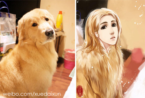 Artist Creates Human Version Of Dogs And Cats And It Is So Accurate (22 ...