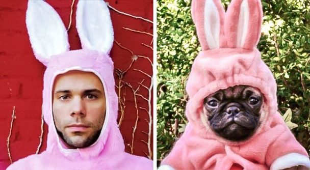 Artist Matches People With Their Dog Doppelganger And It's Hilarious