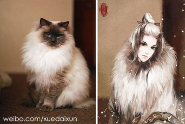 Artist Creates Human Version Of Dogs And Cats And It Is So Accurate (22 ...