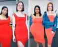 2 Friends Show How Same Outfits Look On Women With Different Body Types