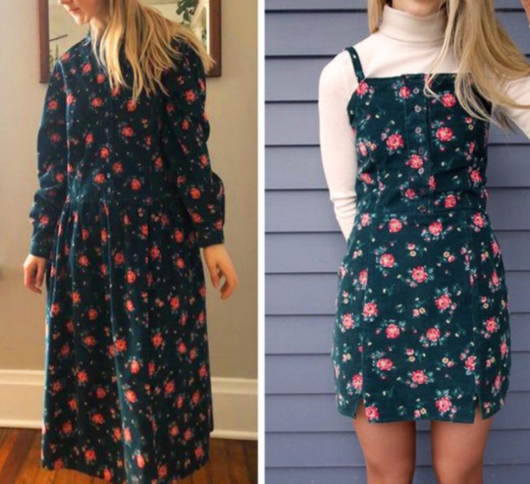 20 Times People Turned Old Clothes Into Stylish Pieces
