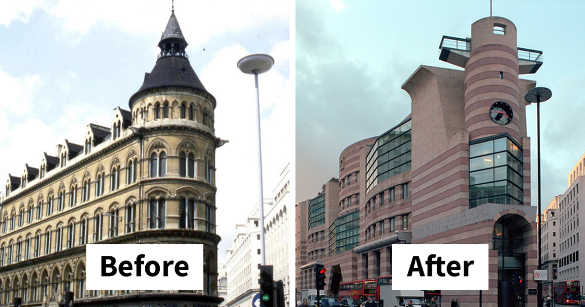 24 Buildings Which People Renovated And Made Them Look Terrible