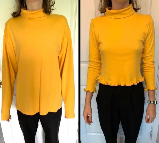 20 Times People Turned Old Clothes Into Stylish Pieces