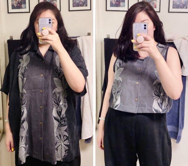 20 Times People Turned Old Clothes Into Stylish Pieces