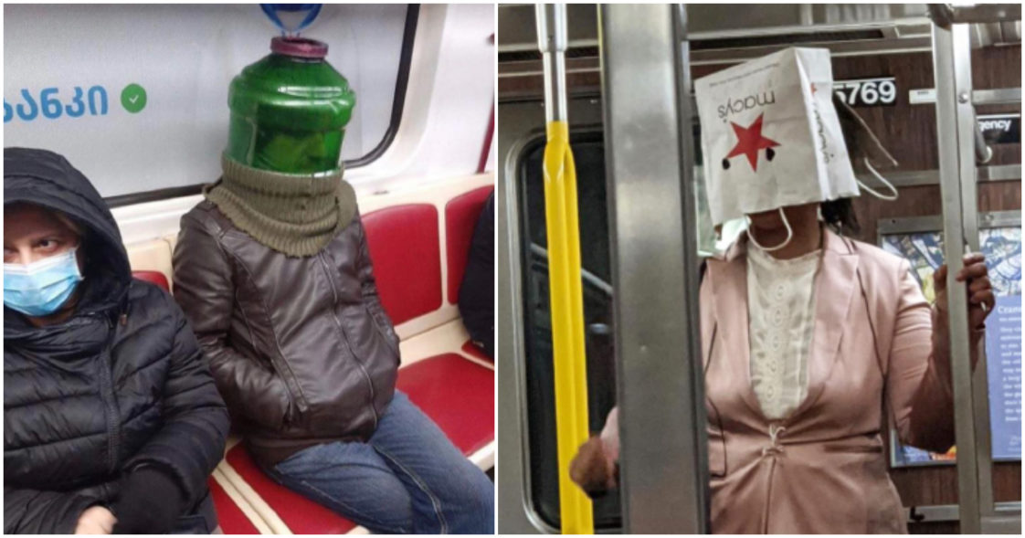 Instagram Page Posts The Most Ridiculous Coronavirus Masks Spotted On ...