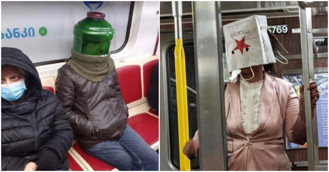 Instagram Page Posts The Most Ridiculous Coronavirus Masks Spotted On ...