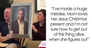 Guy Gives Mormon Parents Obi-Wan Kenobi Portrait, Mom Hangs It ...