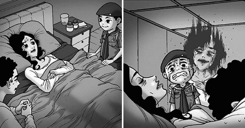 Artist Creates 7 Horror Comics Without Saying A Single Word And It's ...