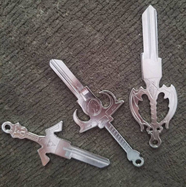 Unlock The Doors Of Your Fortress With A Fantastical Sword Key