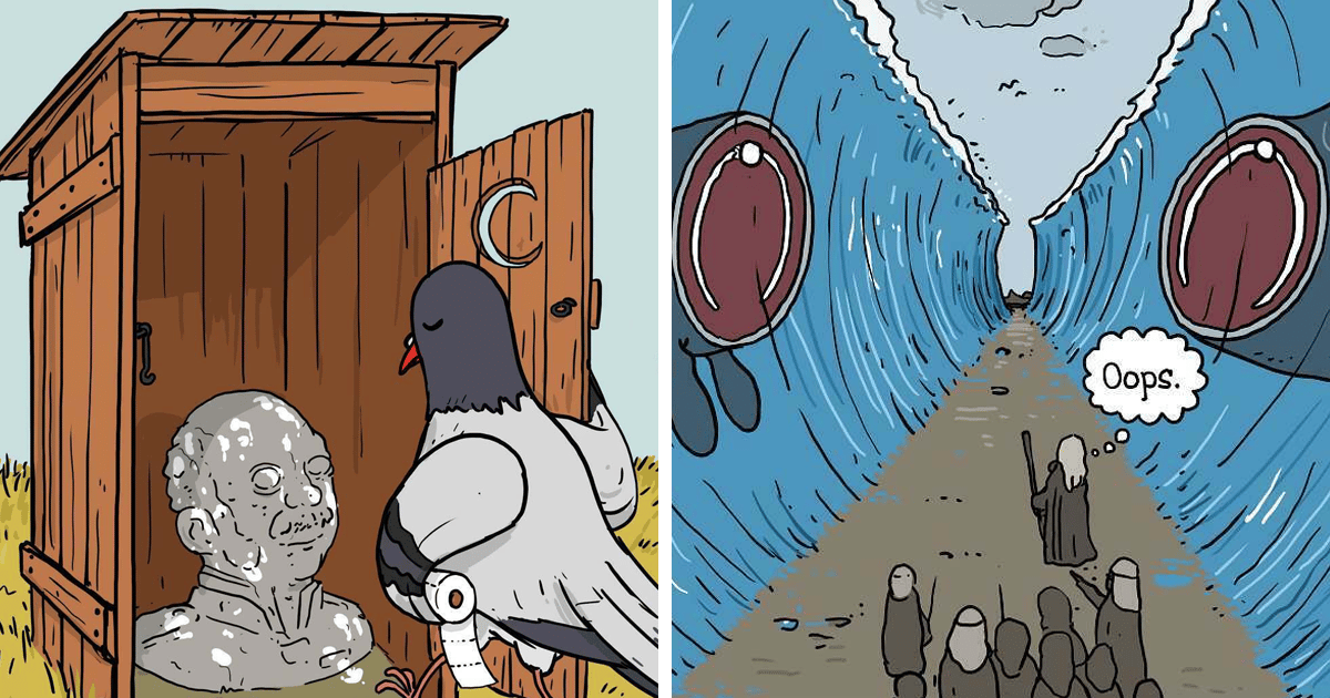 30 Funny Single-Panel Comics By Joseph Nowak