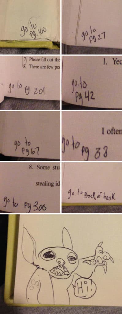 35 Examples Of Brilliant Textbook Vandalism When Bored Students Couldn ...