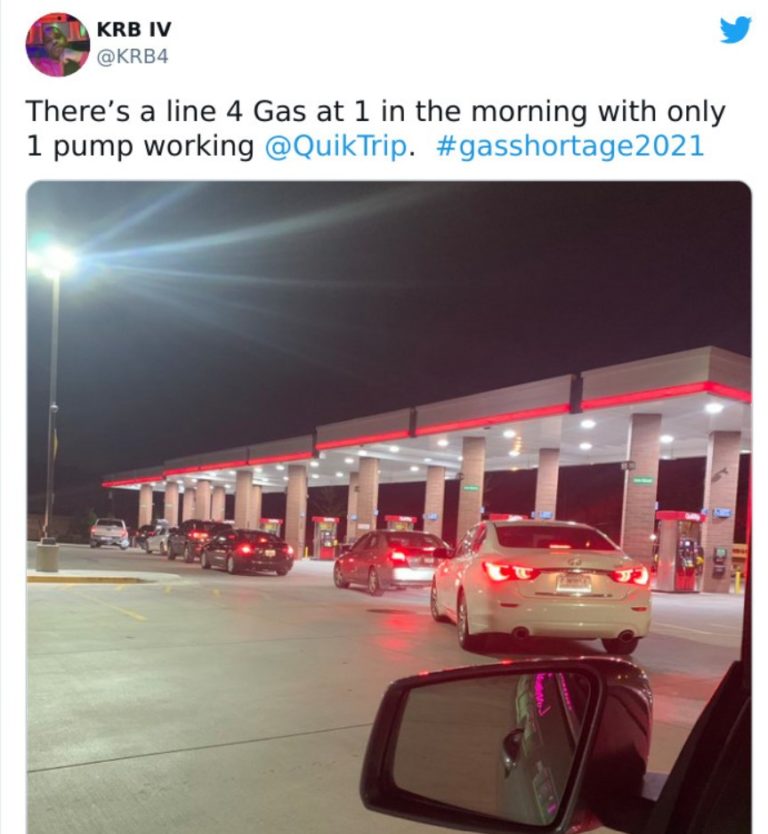 25+ Pictures That Show Americans Freaking Out Over The ‘Gas Shortage ...