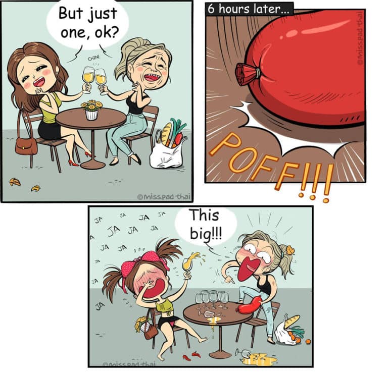 This Artist Captures Her Life With Her Boyfriend In Funny And Sometimes ...