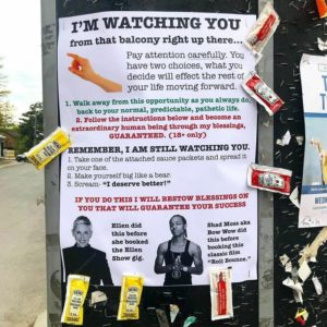 These Guys Won’t Stop Trolling Their Neighborhood With Fake Posters ...