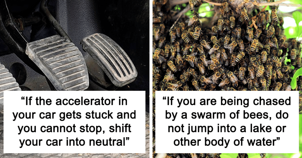 35 Smart Tips Shared By People That Could Save Lives