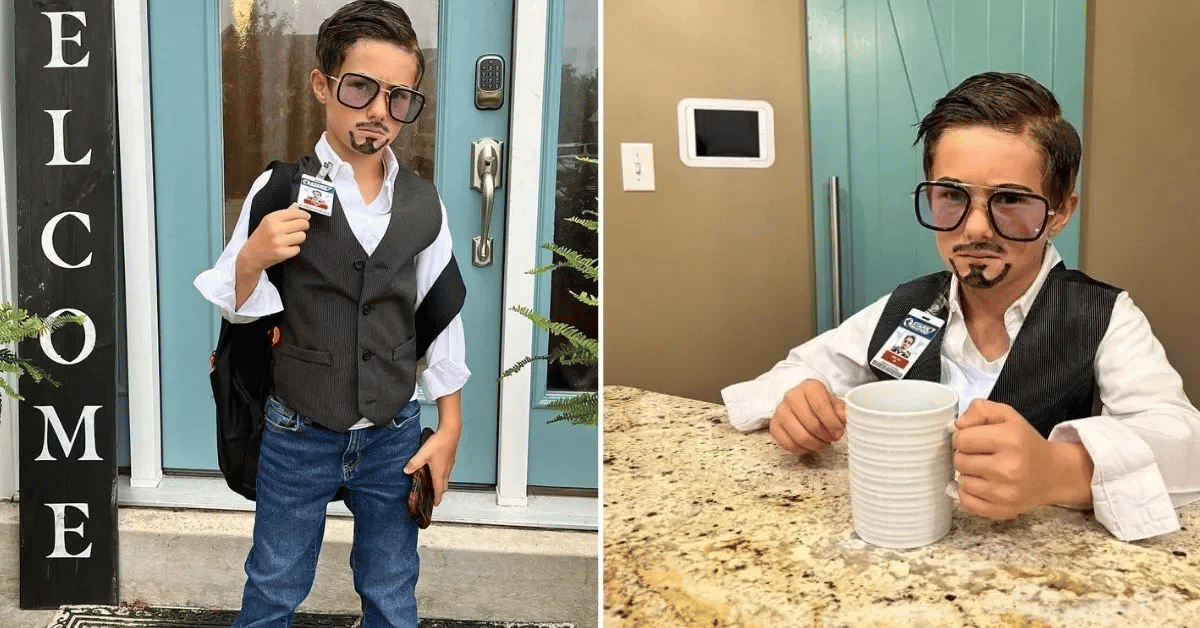 Boy Faces Bullying For His Halloween Outfit But It Didn't Let It Stop Him