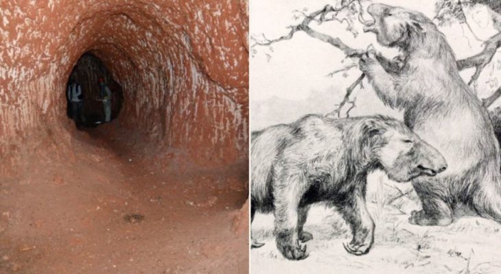 Brazil has underground tunnels dug by giant ground sloths from 10,000 ...