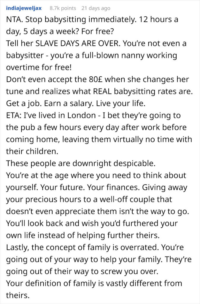 Teen Babysits Her 3 Cousins Full-Time Almost Every Day, All Hell Breaks ...