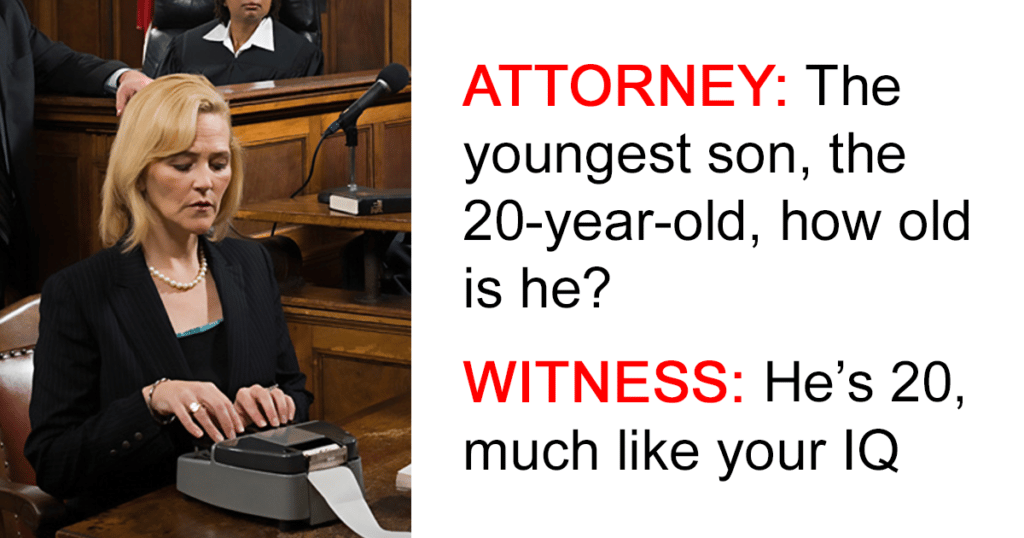 30 of the Most Hilarious Things That Court Reporters Have Ever Recorded ...