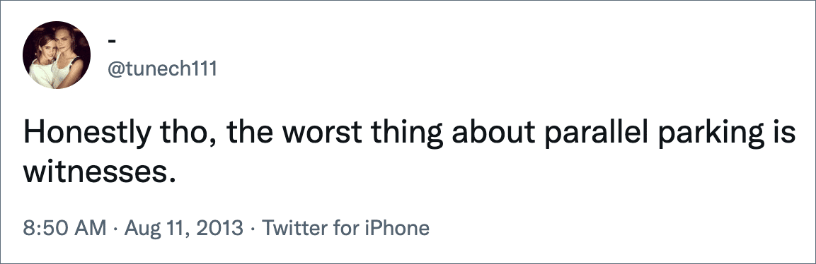 Driving-Related Funny and Relatable Tweets