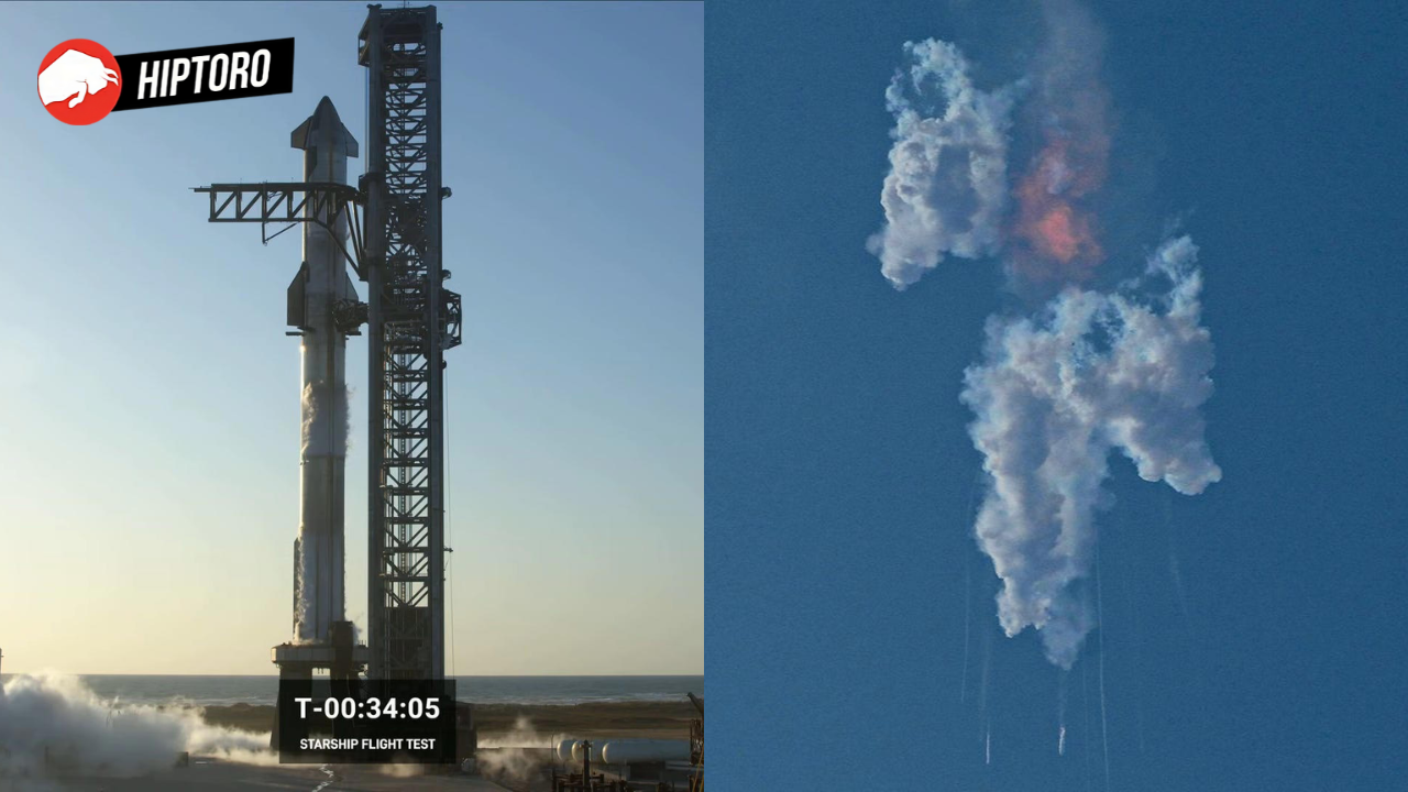 Elon Musks Spacex Starship Takes Off From Its Texas Spaceport But
