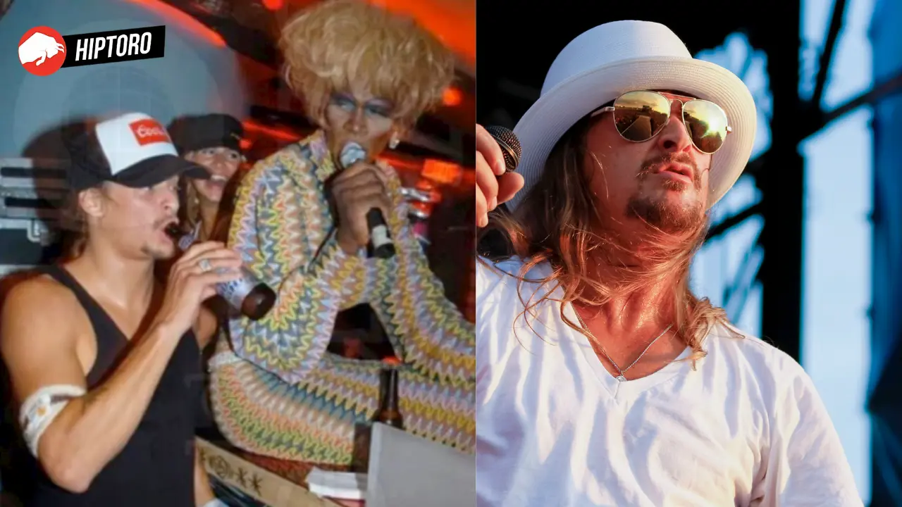Kid Rock gets criticized after a 2003 image of the musician sipping Bud ...