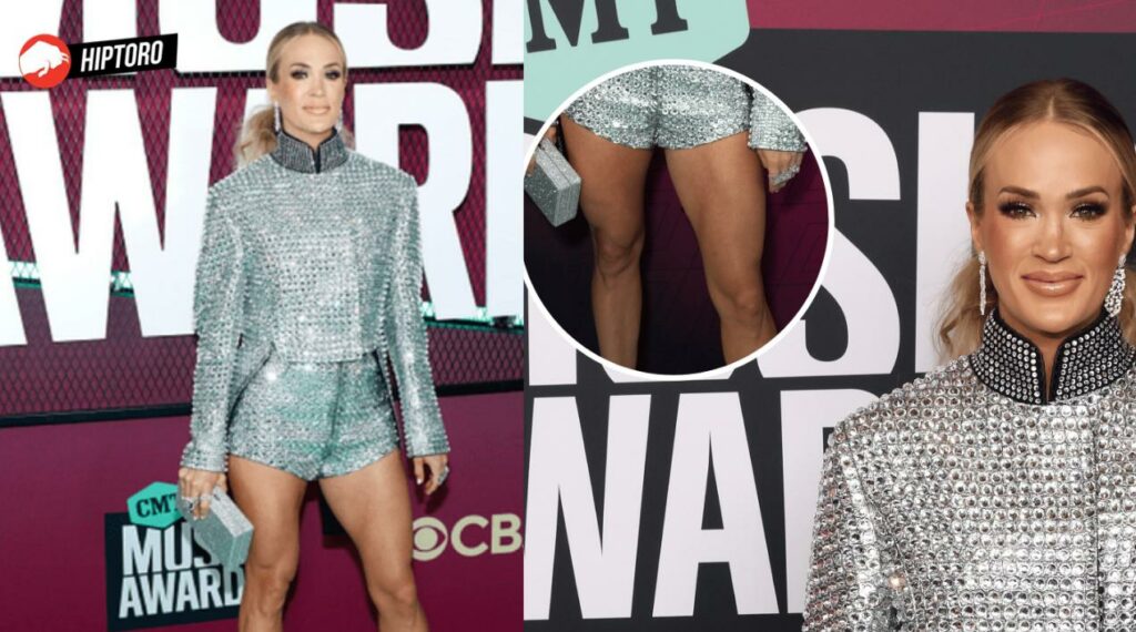 "Can she just put on pants?" Carrie Underwood's legs at CMT music awards spark debate