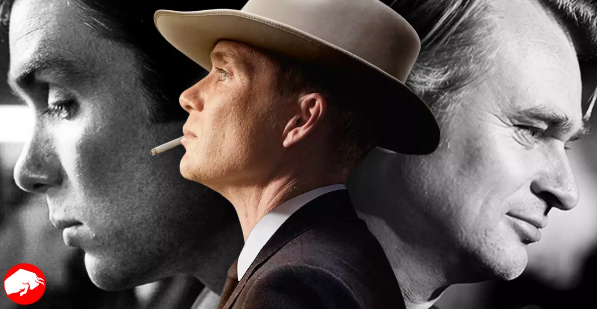 "There's this picture of Oppenheimer with this intense blue-eyed stare ...