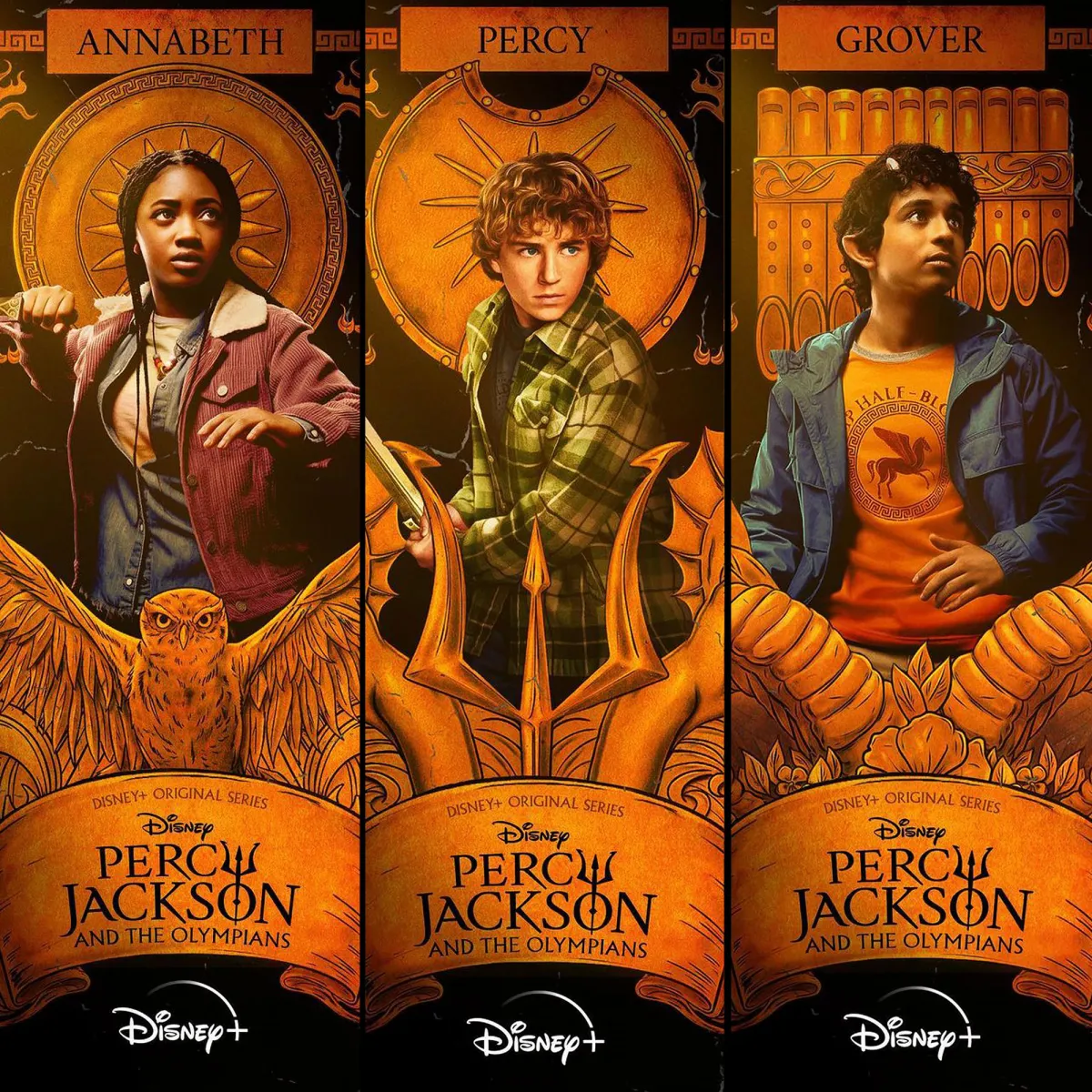 'Percy Jackson' Disney+ New Teaser Spotlights Greek Legends and ...