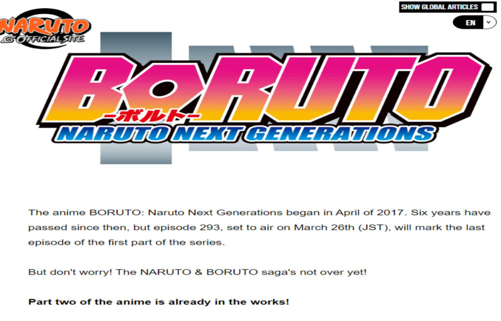 When Will New Episode of Boruto Air? Is There Going to be a Season 2 of ...