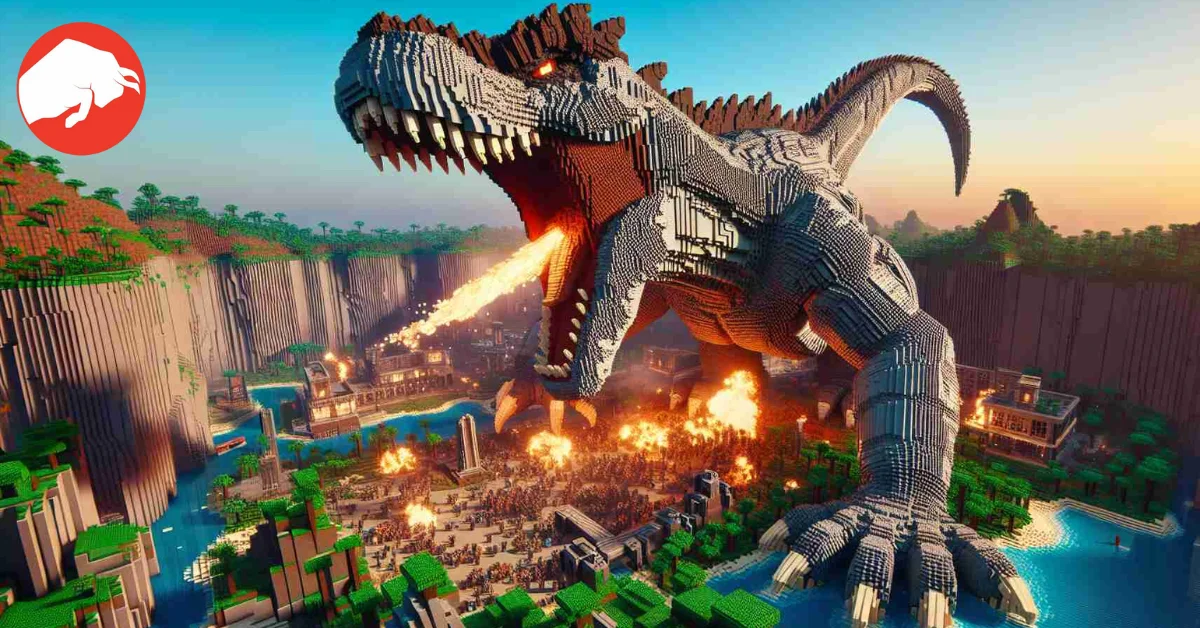 Minecraft's Thrilling New Challenge: Escape Godzilla in the Latest DLC ...