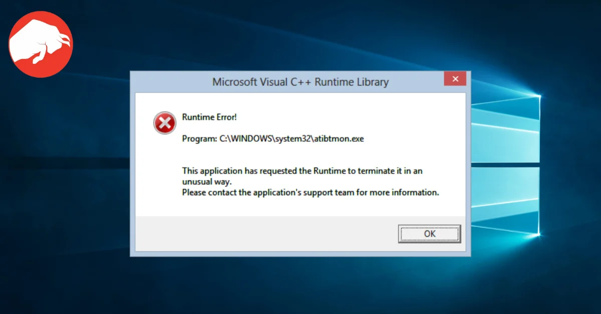 Effective Fix for Atibtmon.exe Runtime Error on AMD Graphics Cards