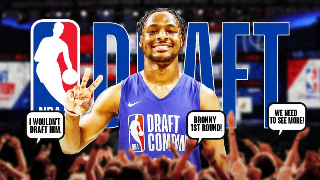Bronny James Stays in the 2024 NBA Draft, A Bold Leap from College ...