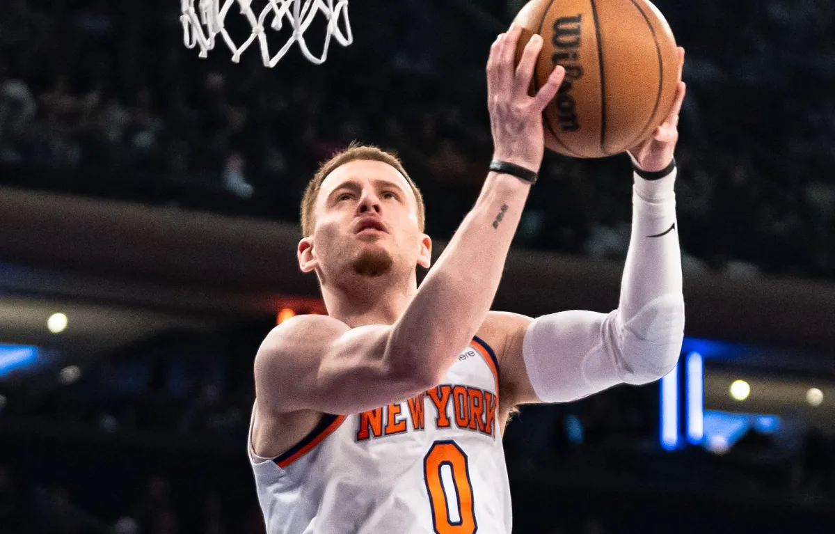 New York Knicks' Donte DiVincenzo's Bold Statement Ignites Tension ...