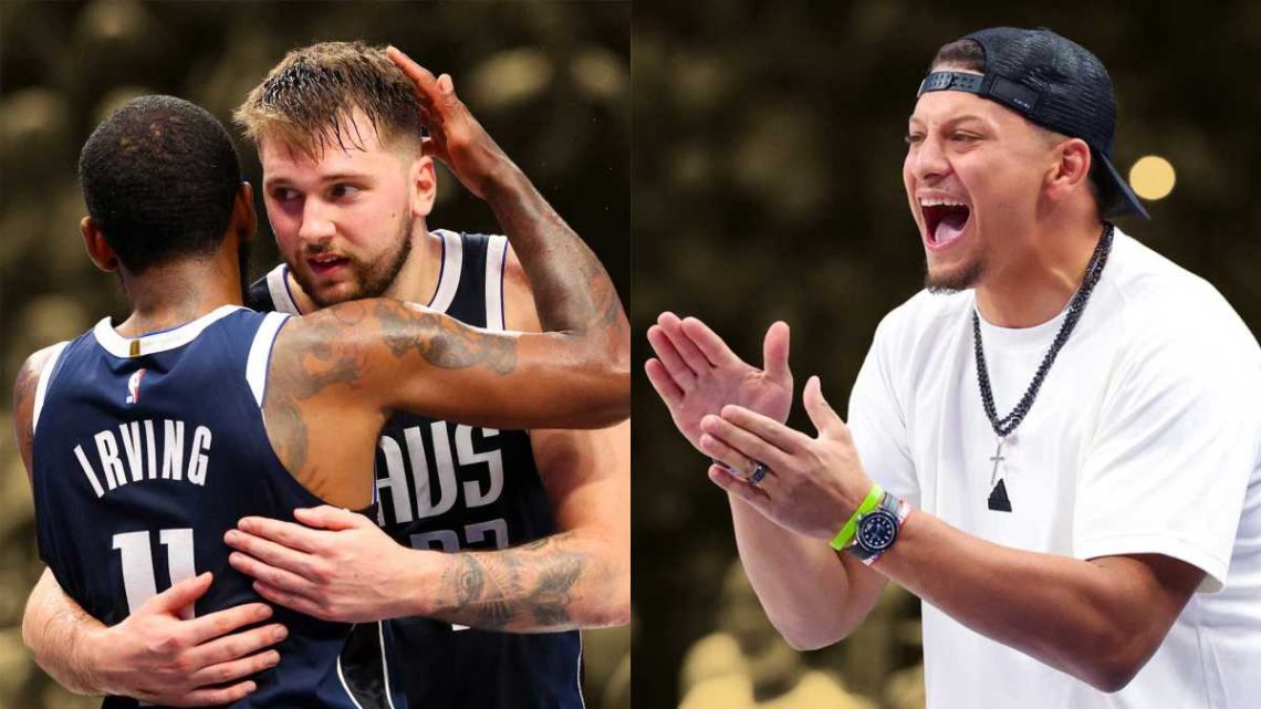 How Patrick Mahomes and the Stars Fueled the Dallas Mavericks’ Fire