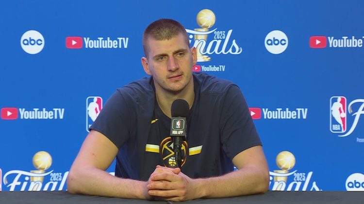 Nikola Jokic Charms Fans with Humorous Postgame Interview as Denver Nuggets Dominate The ...