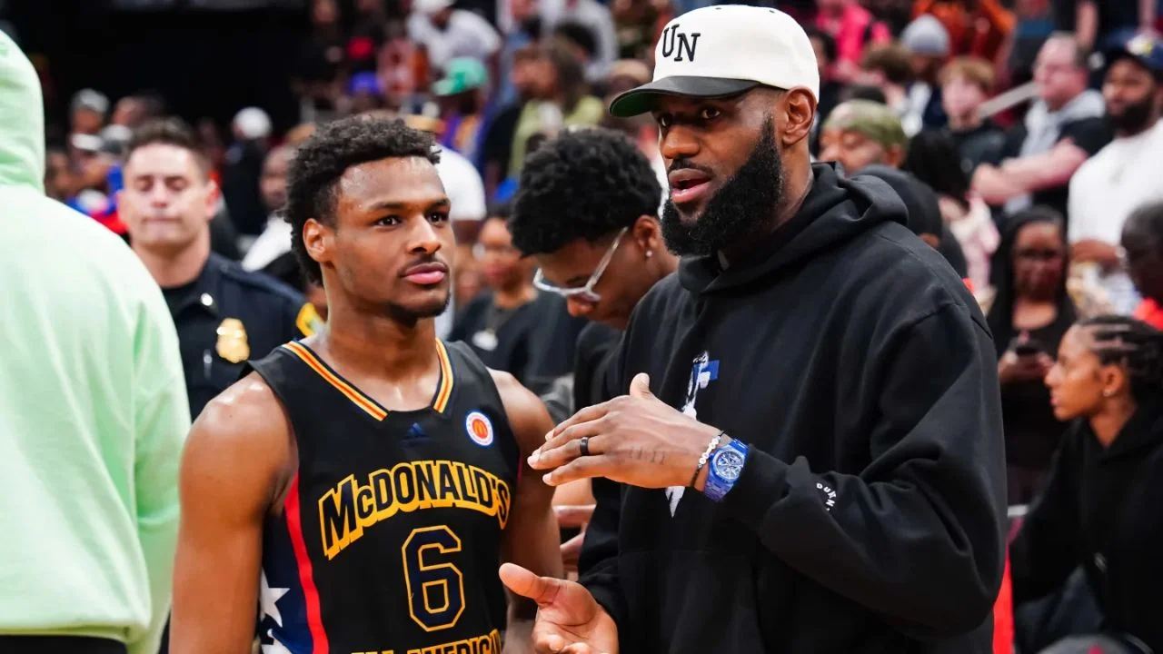 Navigating Bronny James' NBA Journey Amid LeBron James' Free Agency Drama